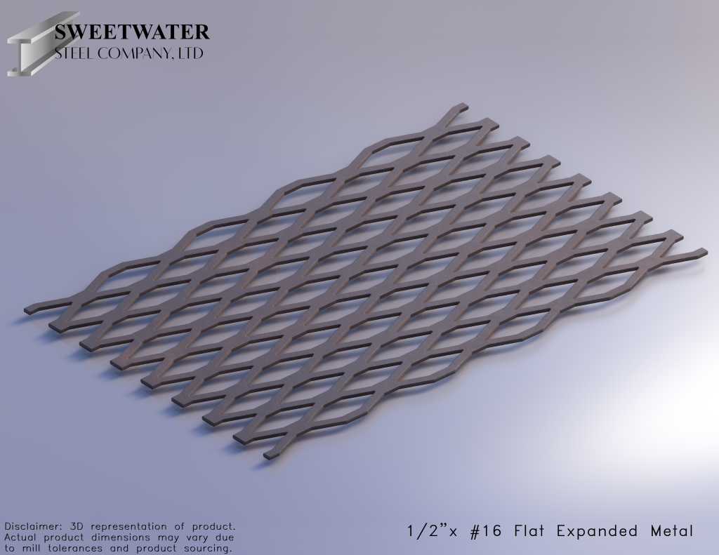 1/2" x #16 Expanded Metal - Sweetwater