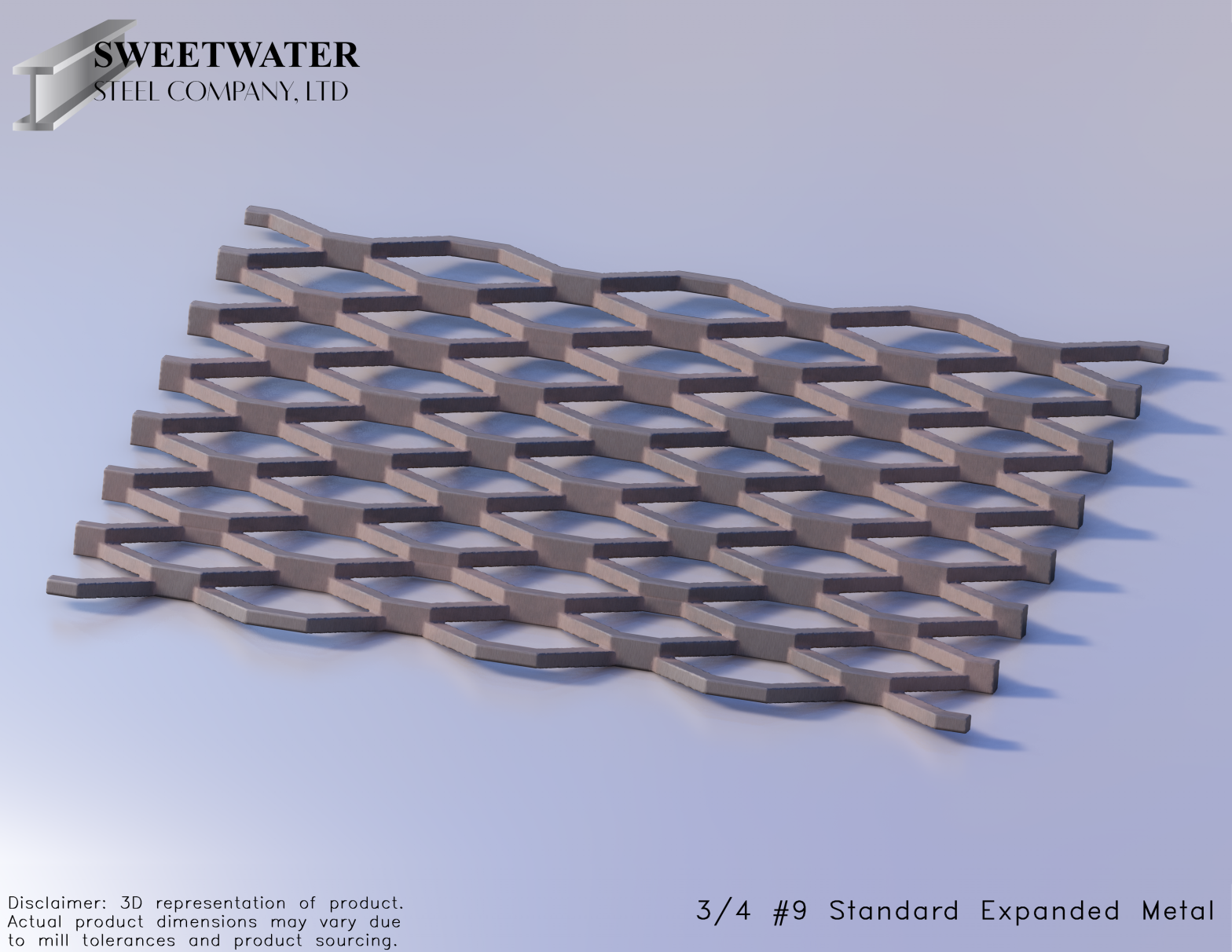 3/4 x #9 Expanded Metal - Sweetwater