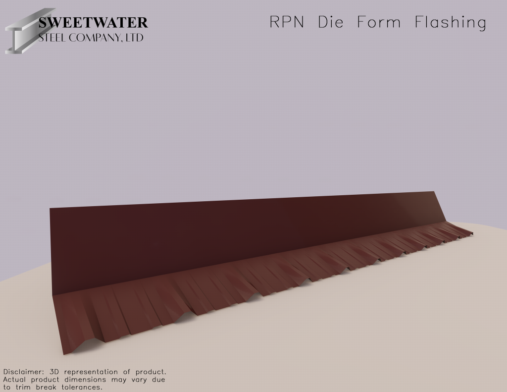 Die Form Flashing - Sweetwater